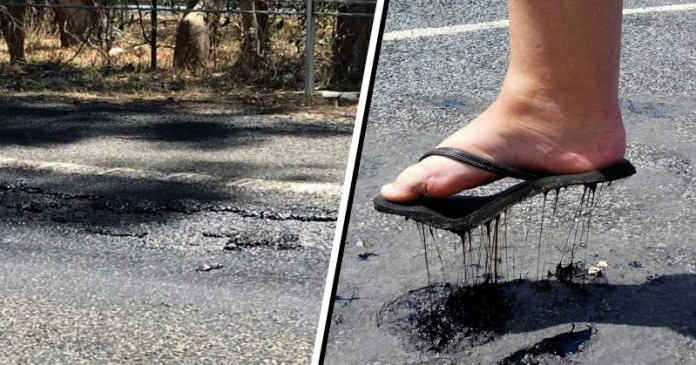 Foreign Titbits: Melting road' damages cars in Australia - The Next Edition