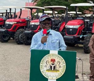 2020 Cropping Season: Ortom Launches Sale Of 50 Tractors To Benue ...