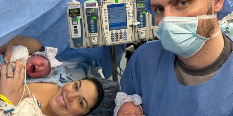 US Woman With Rare Double Uterus Gives Birth To Twin Girls